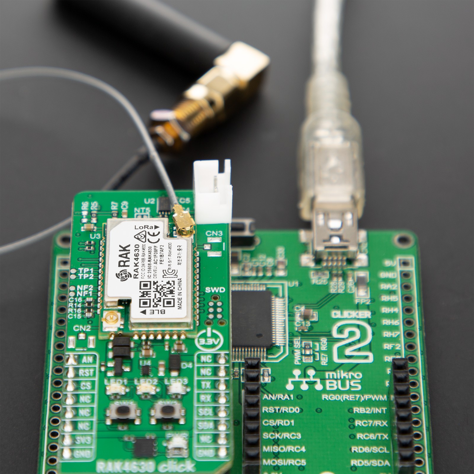 RAK4630 Click - WisBlock LoRaWAN+BLE | MIKROE-6626