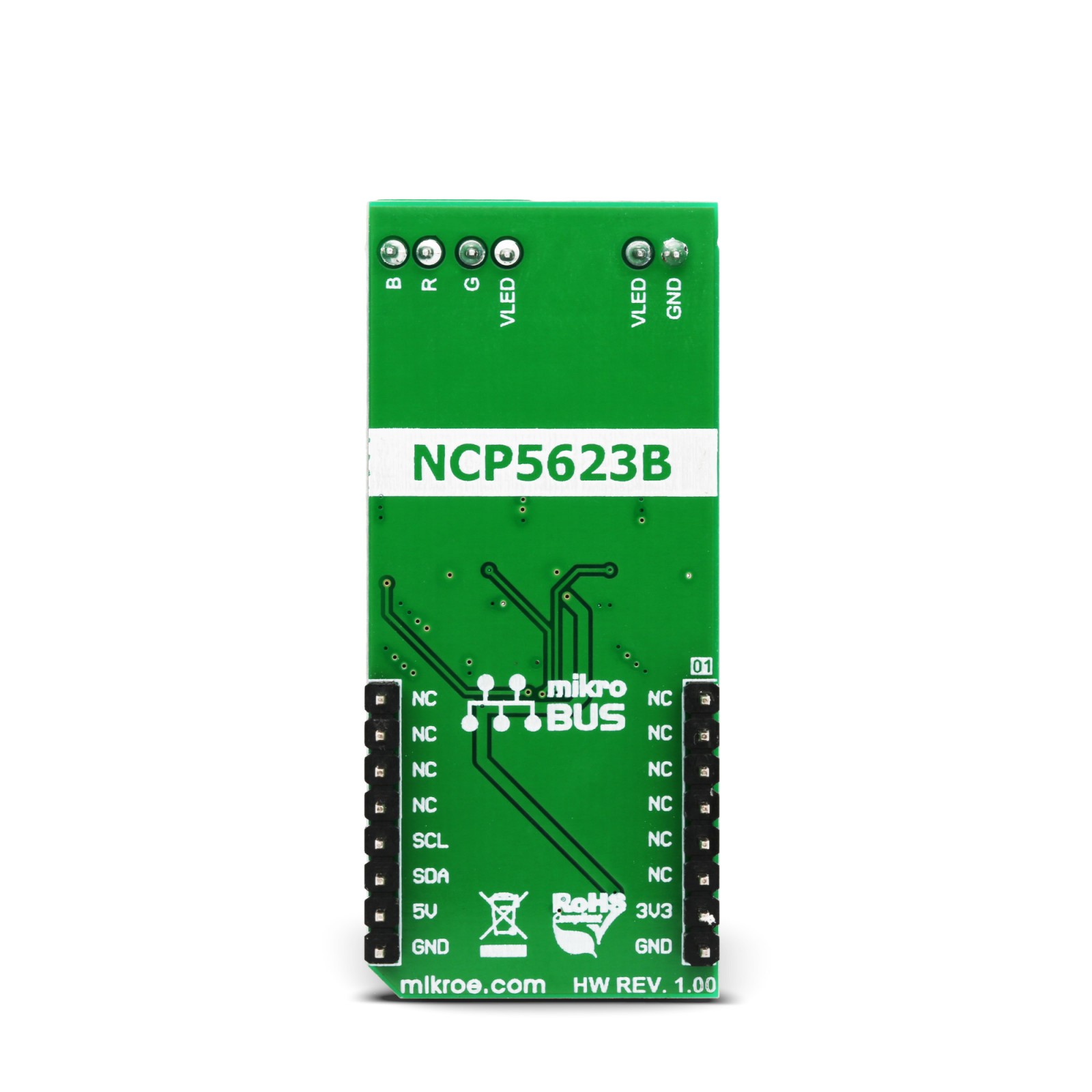 RGB Driver click | Mikroelektronika