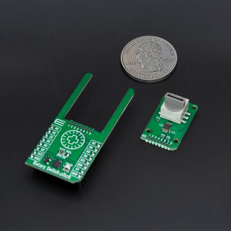 Rotary Switch Click featuring high-quality RDS6-16S-1065-1-SMT rotary ...