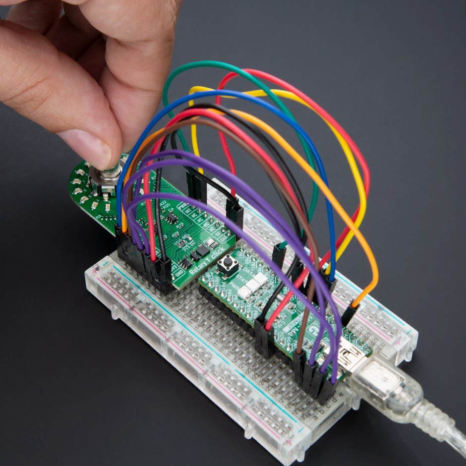Rotary Y Click Board - MikroElektronika