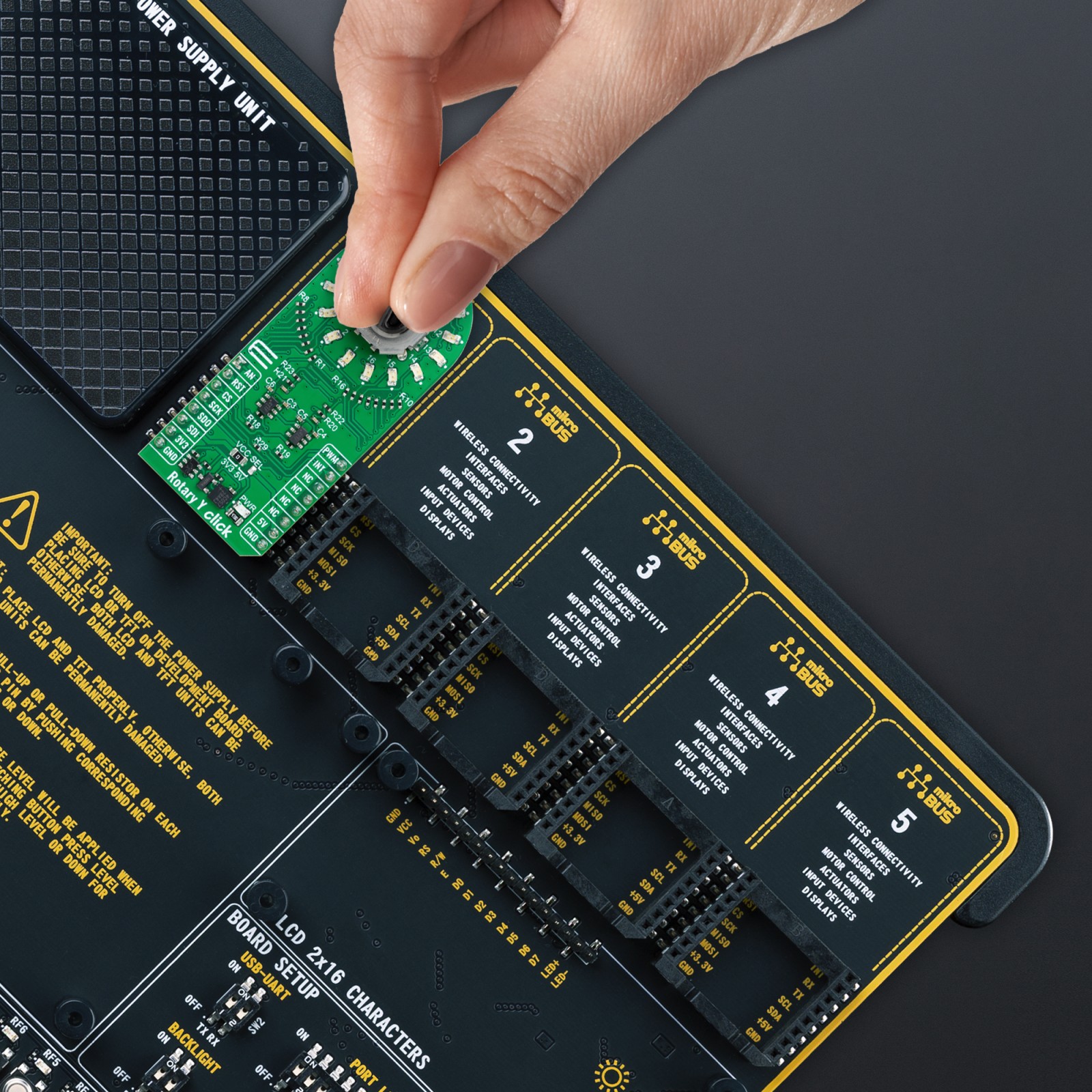 Rotary Y Click Board - MikroElektronika