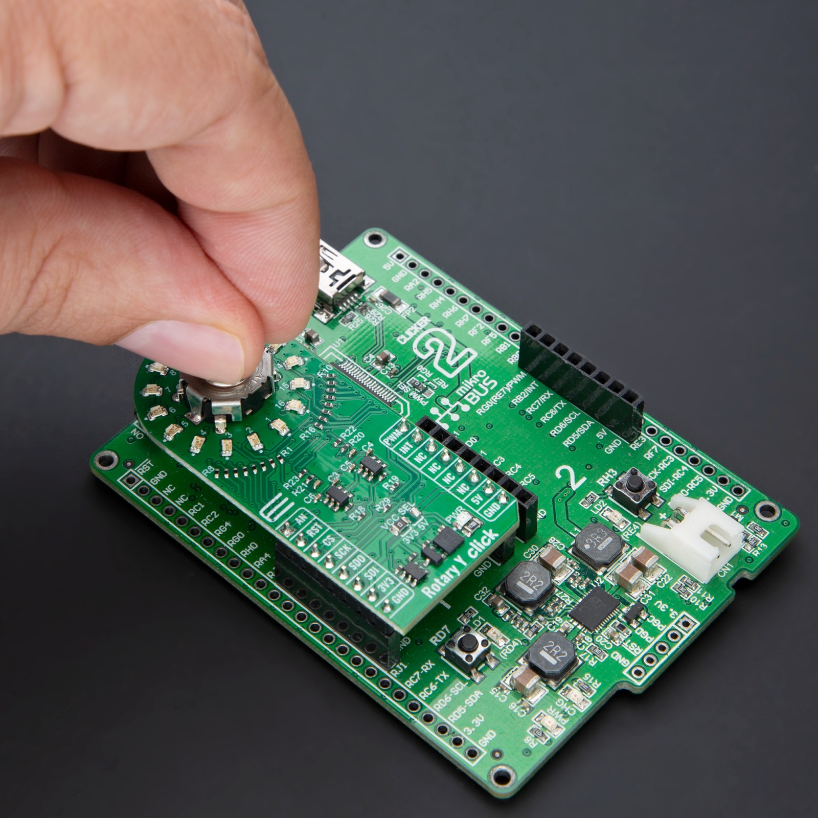 Rotary Y Click Board - MikroElektronika