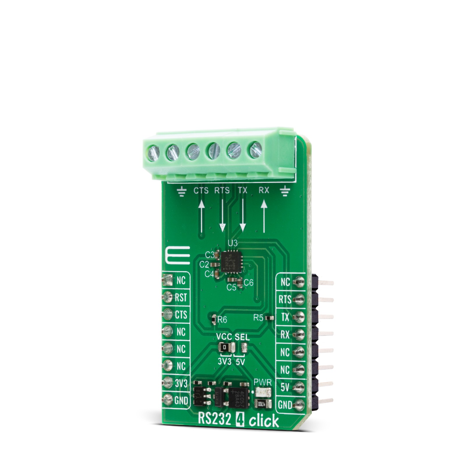 RS232 4 Click - RS232 Line Driver and Receiver | MIKROE-6767