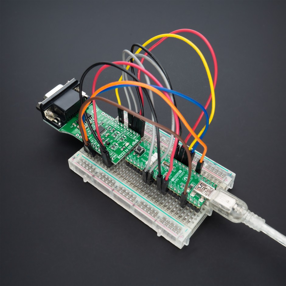 RS232 to I2C Click