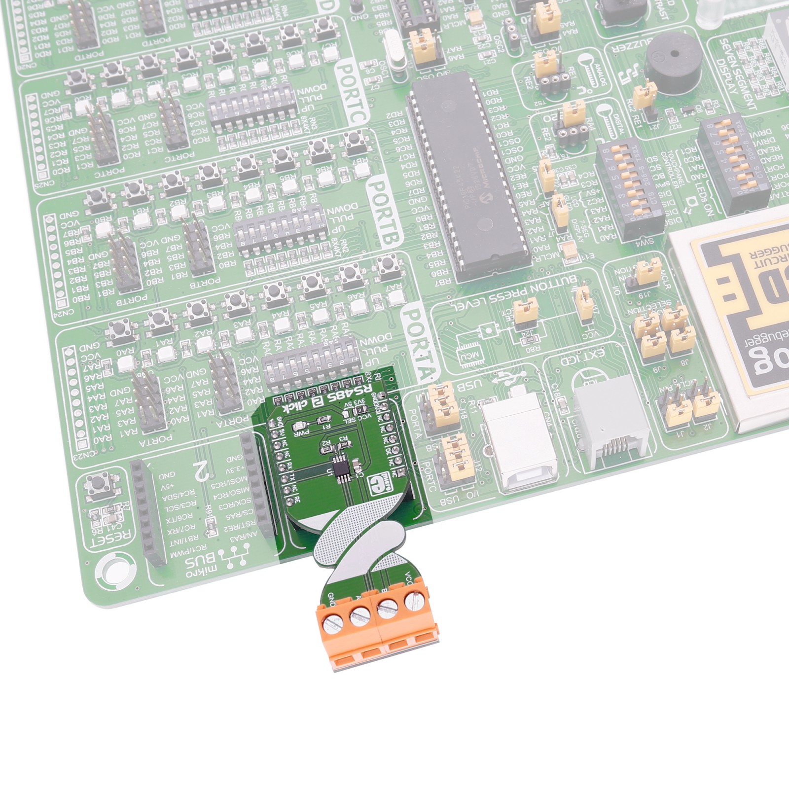 Rs485 2 Click Board With Max3471 Transceiver Mikroelektronika