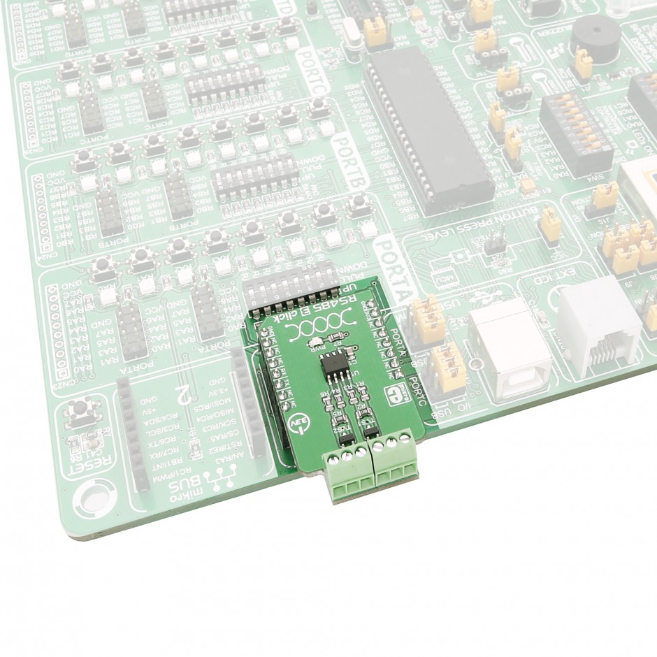 RS485 3 click with Texas Instruments' SN65HVD31DR | MikroElektronika