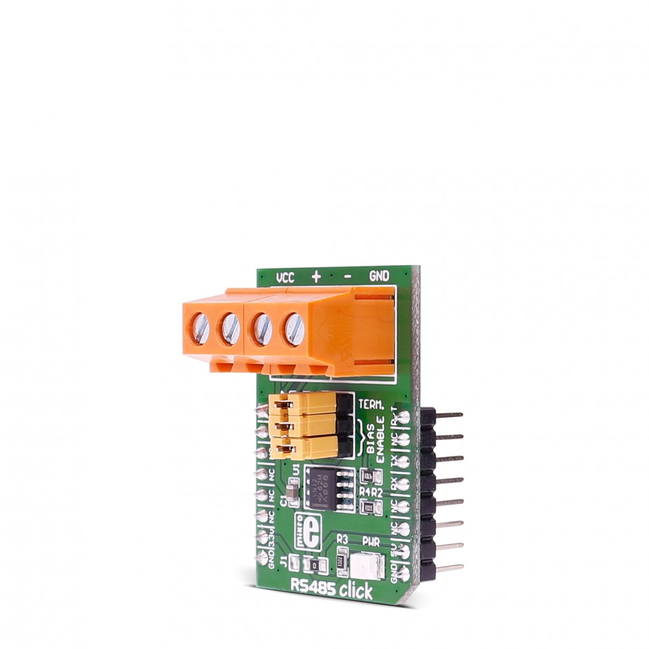 RS485 5V Click | ADM485ARZ-Based RS485 Transceiver Module - MIKROE-925