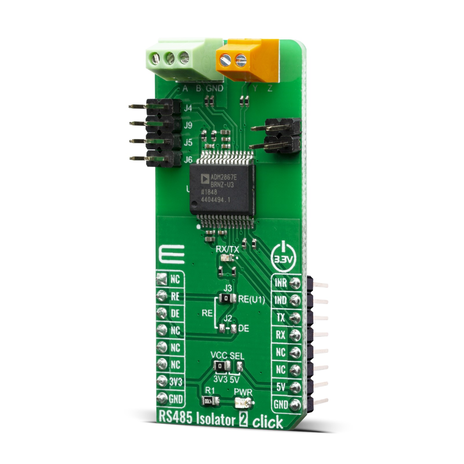 RS485 Isolator 2 Click | Mikroe