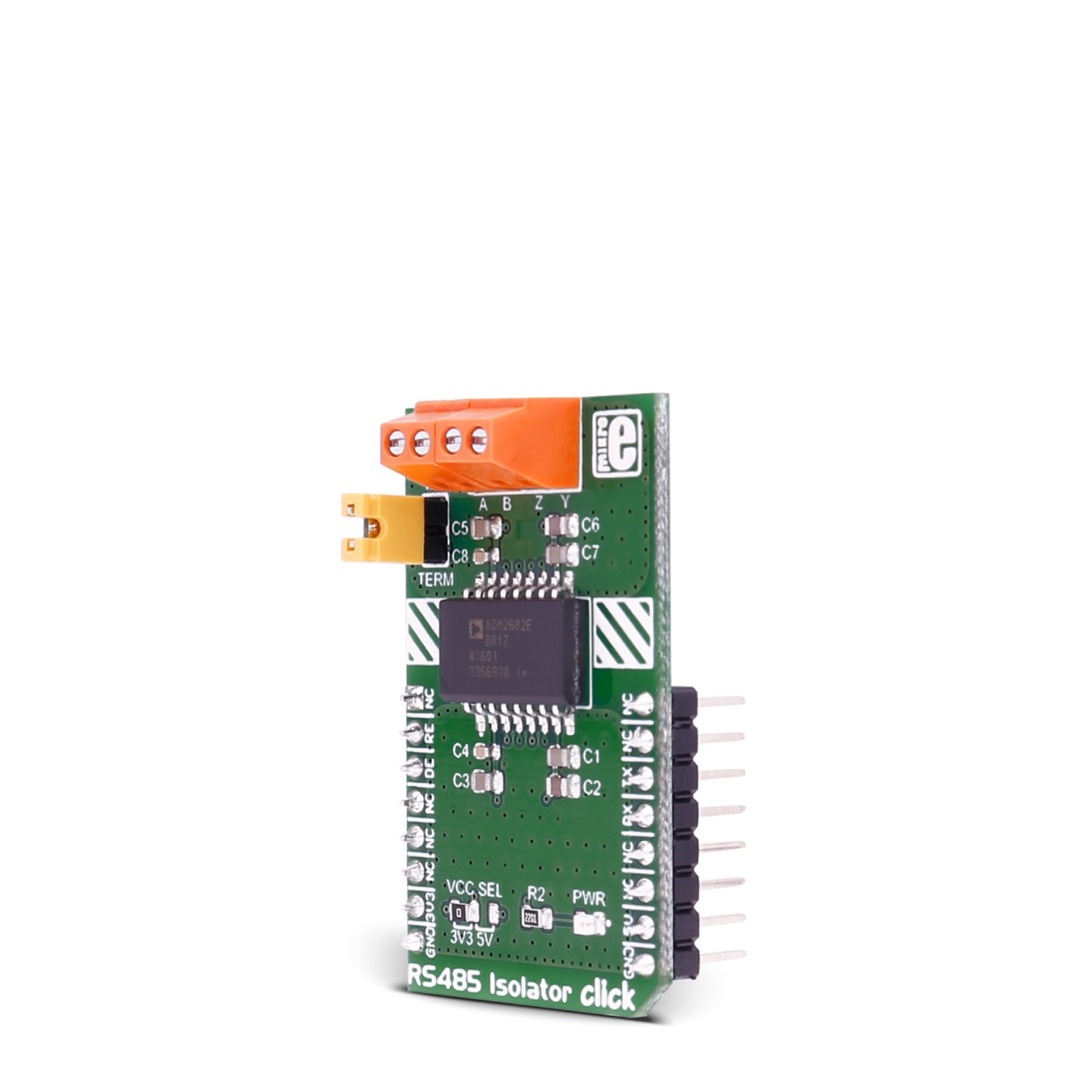 RS485 Isolator click - a RS485 communication isolator | MikroElektronika