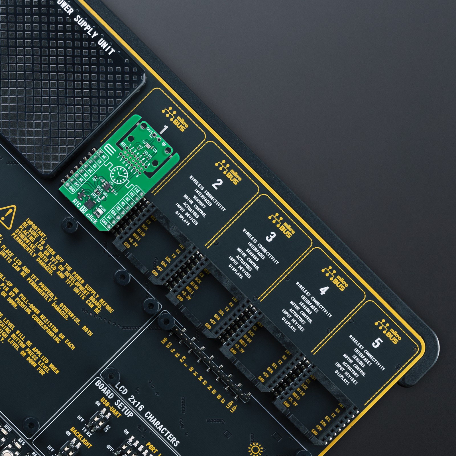 RTC 15 Click - For tracking real-time data | MIKROE-6602