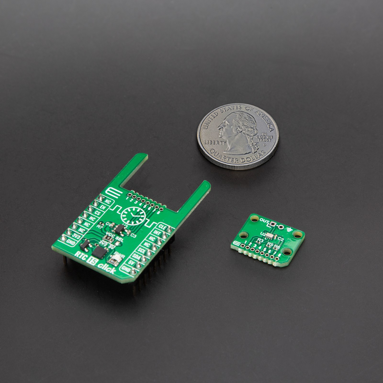 RTC 15 Click - For tracking real-time data | MIKROE-6602