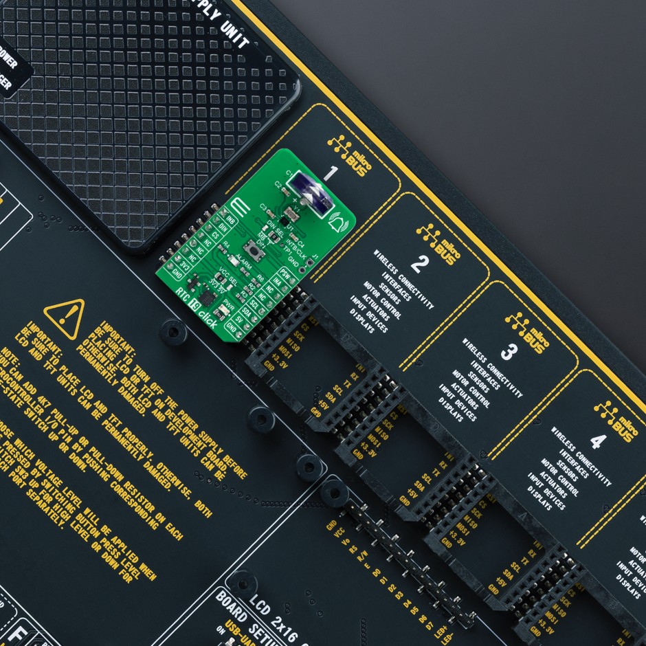 RTC 19 Click with MAX31334 Real-Time Clock