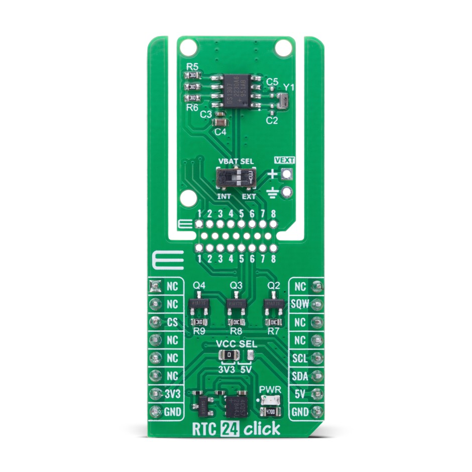 RTC 24 Click - For uninterrupted timekeeping | MIKROE-6635