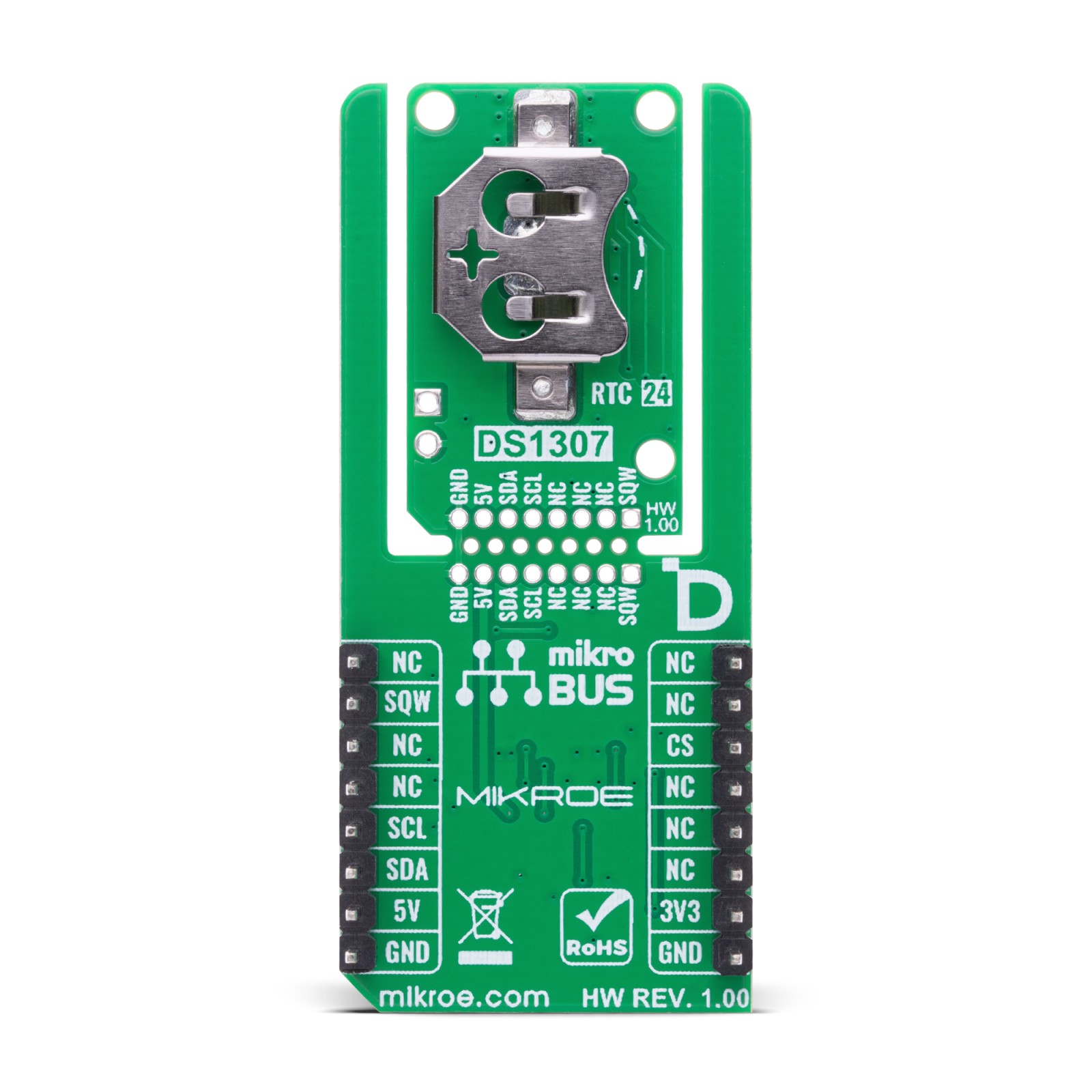 RTC 24 Click - For uninterrupted timekeeping | MIKROE-6635