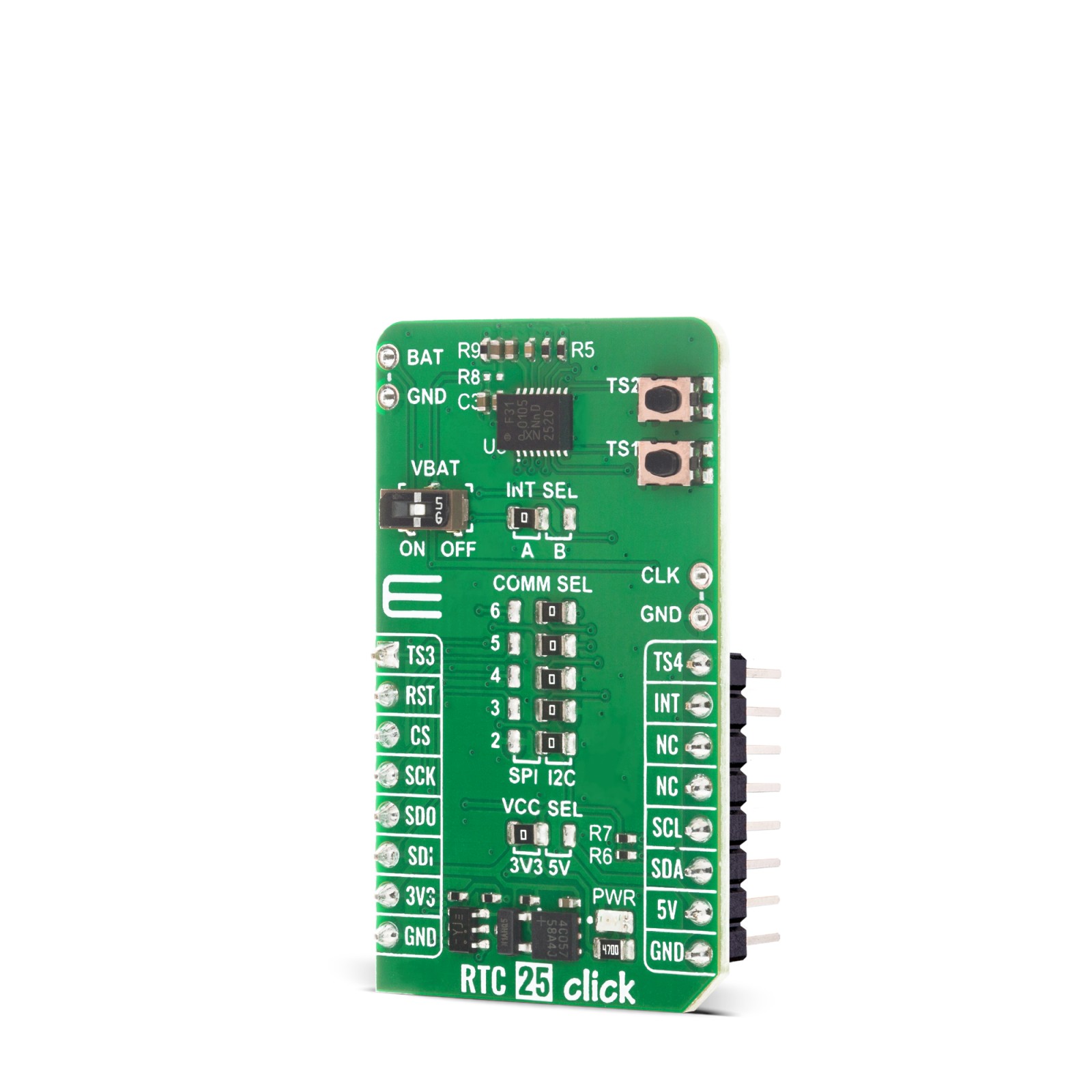 RTC 25 Click - Nano-Power RTC | MIKROE-6855