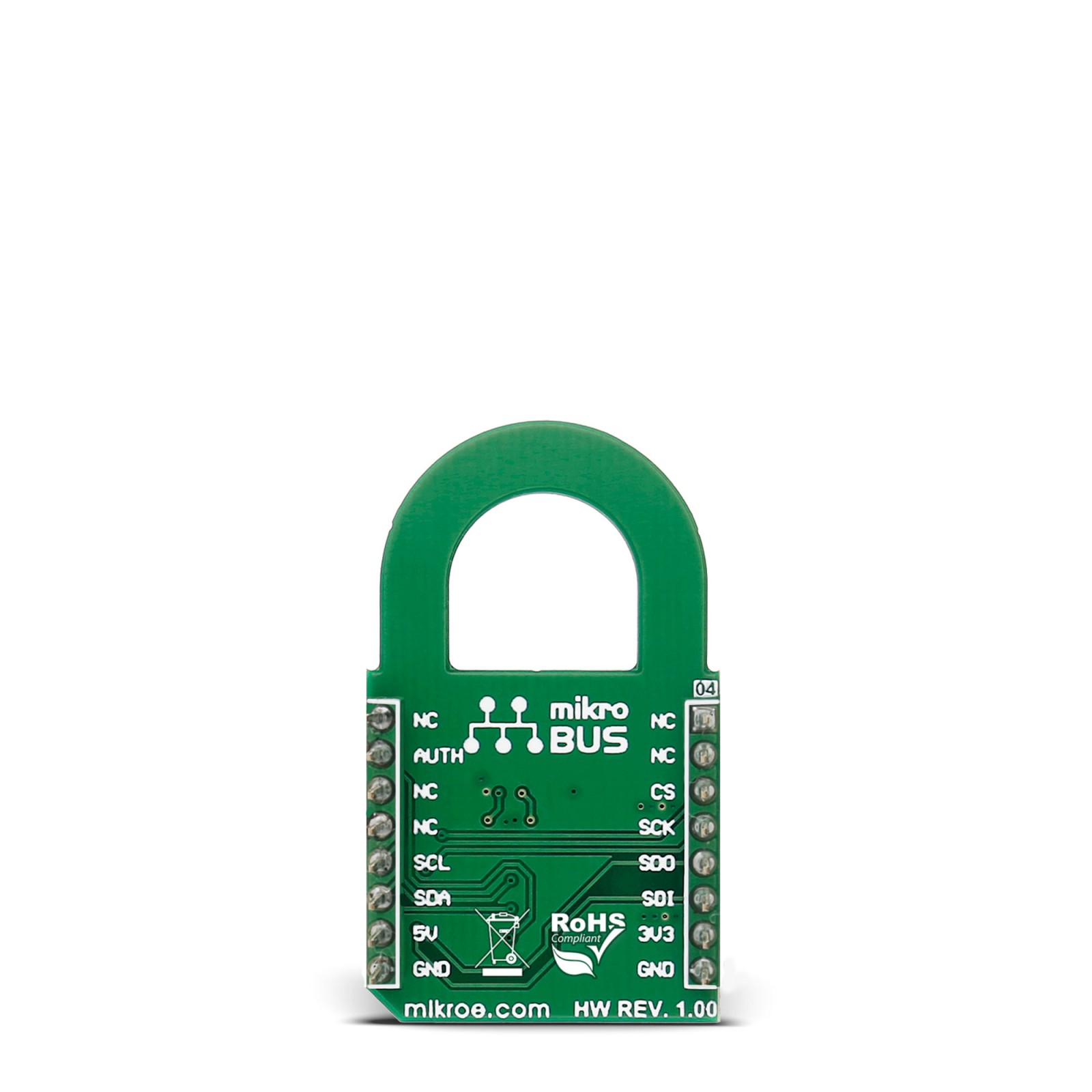 Secure 2 Click Board With Ataes132a Cryptographic Coprocessor Mikroelektronika