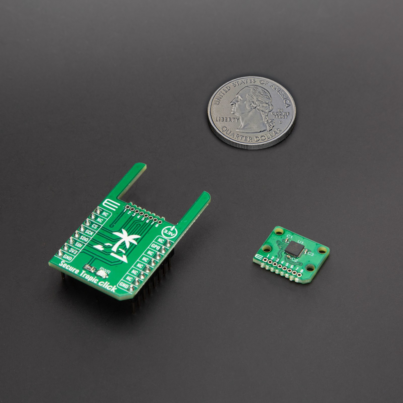 Secure Tropic Click | TROPIC01 Tamper-proof Secure Element Board