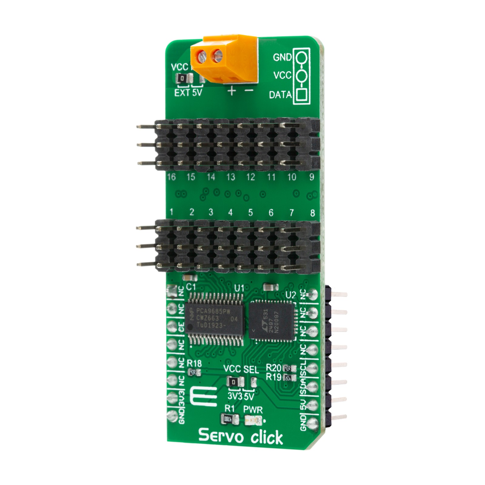 Servo click | Mikroelektronika