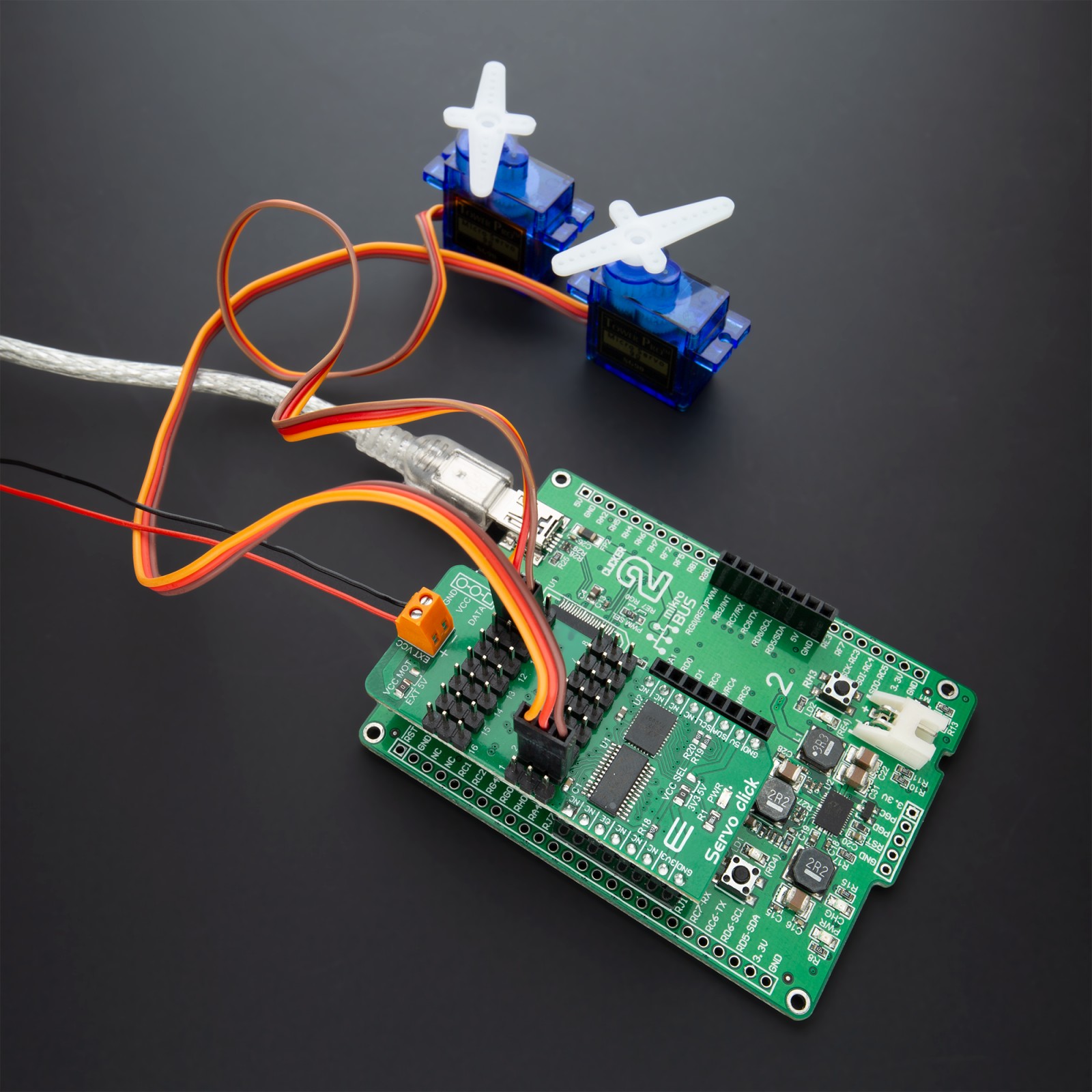 Servo click | Mikroelektronika