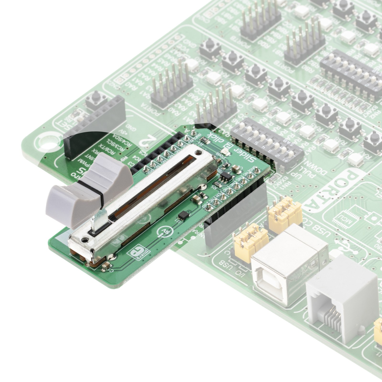 Slider 2 Click | PTA3043 Capacitive Touch Sensor