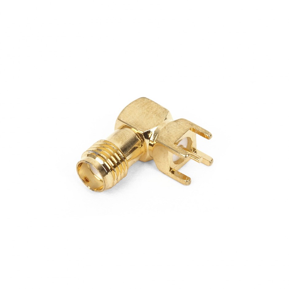 SMA right angle female connector for PC