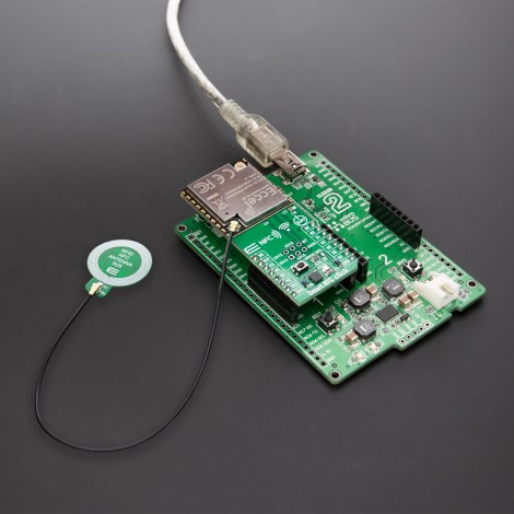 Smart NFC Click - Combined RFID, Wi-Fi, and WPAN | MIKROE-6617