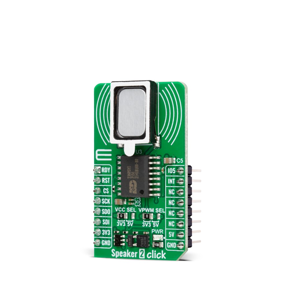 Speaker 2 Click Based on ISD2360 - For Audio Playback and Voice Prompts ...