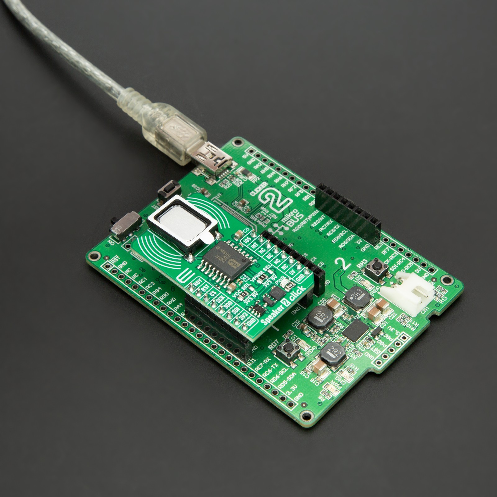 Speaker 2 Click Based on ISD2360 - For Audio Playback and Voice Prompts ...
