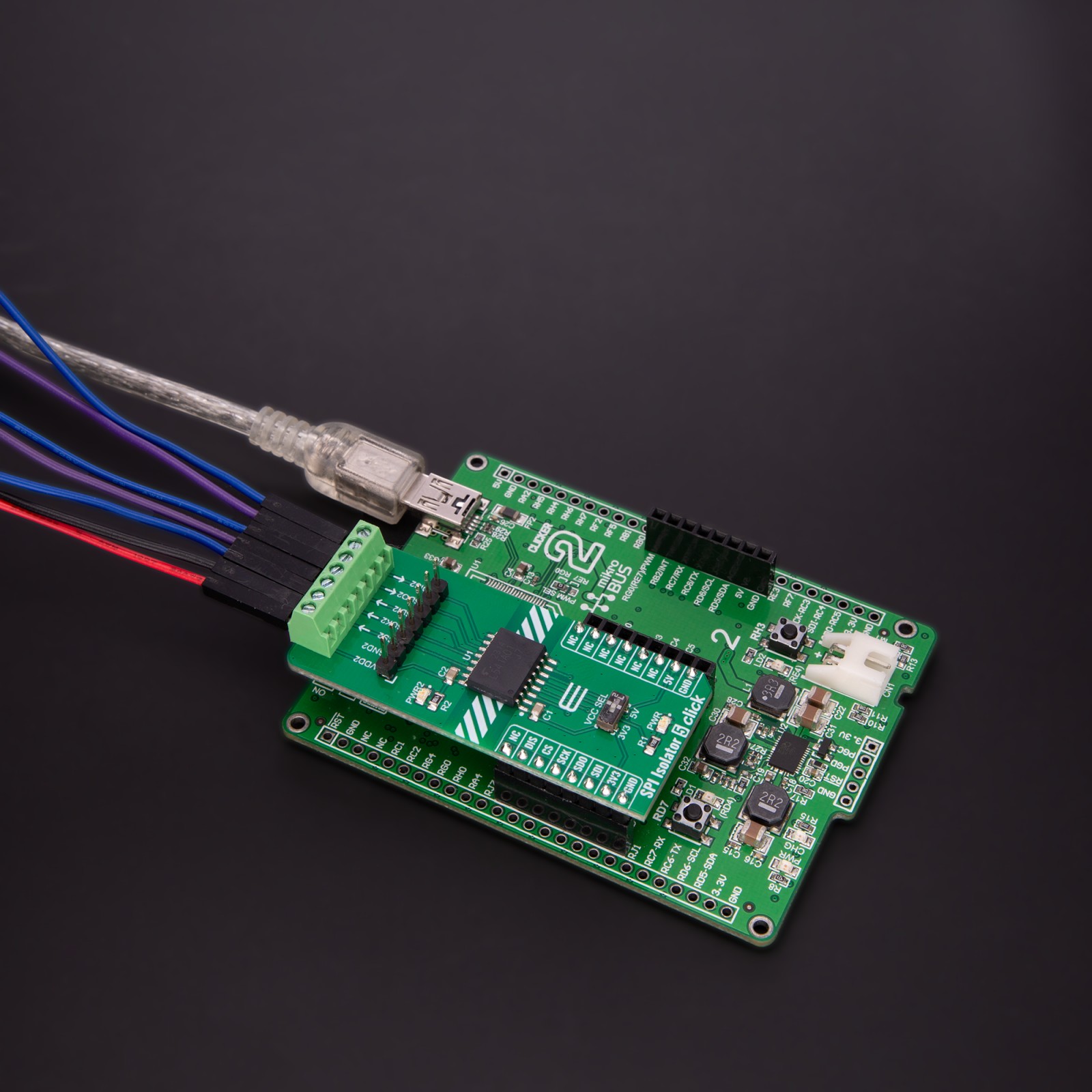 SPI Isolator 5 Click