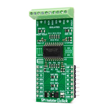 SPI Isolator 8 Click