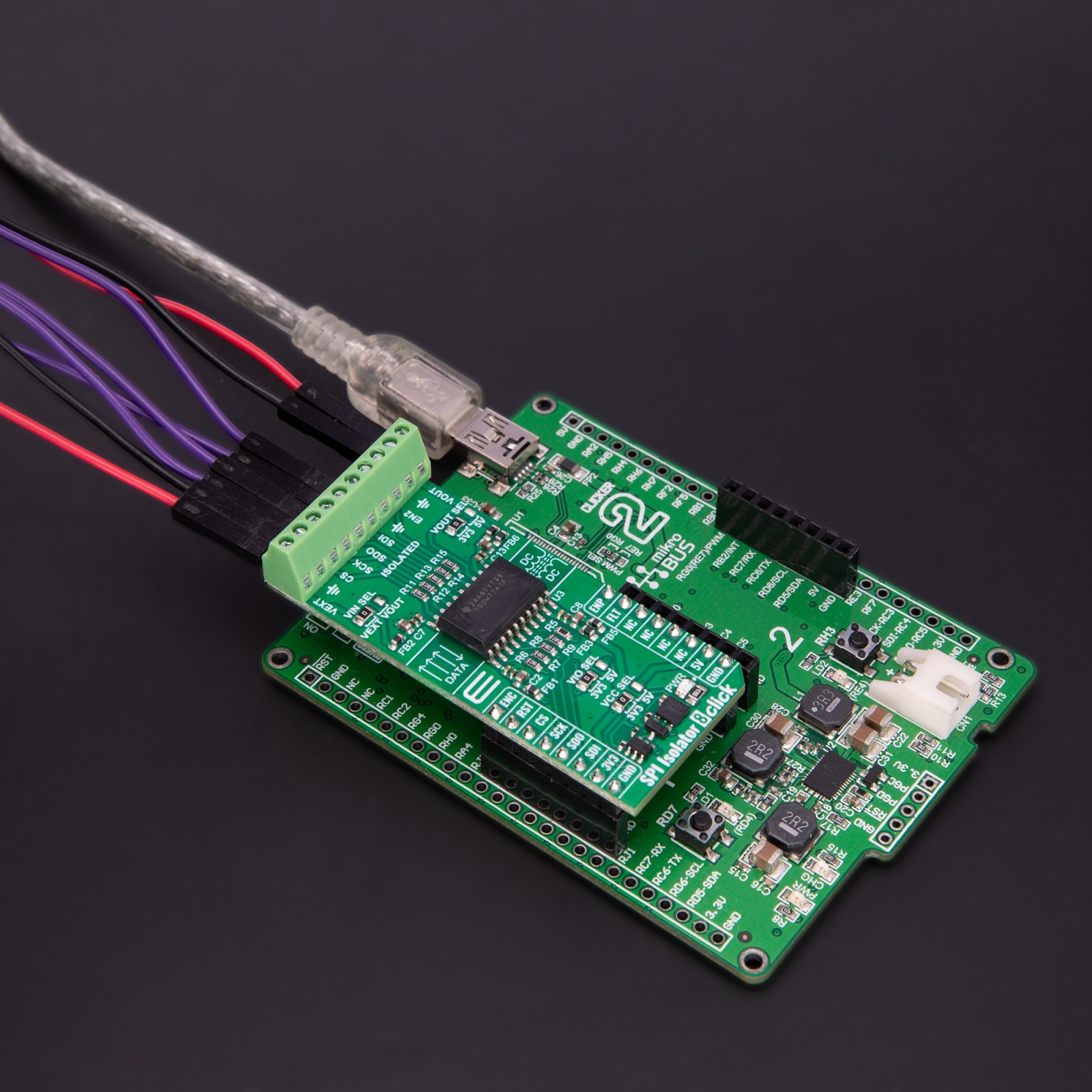 SPI Isolator 8 Click