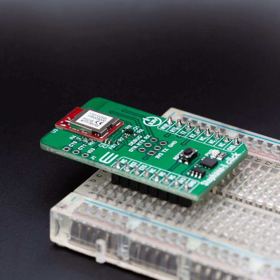 Stephano-I Click - WiFi and BLE connectivity | MIKROE-6594