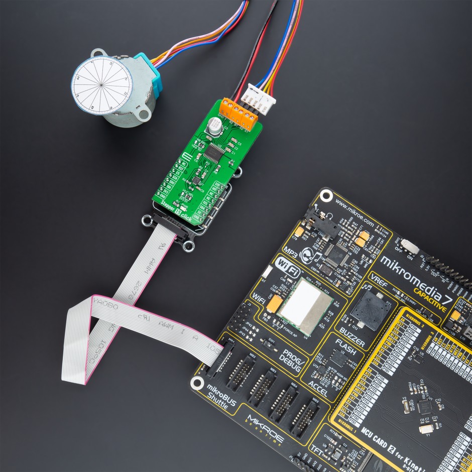 Stepper 15 Click | Mikroe