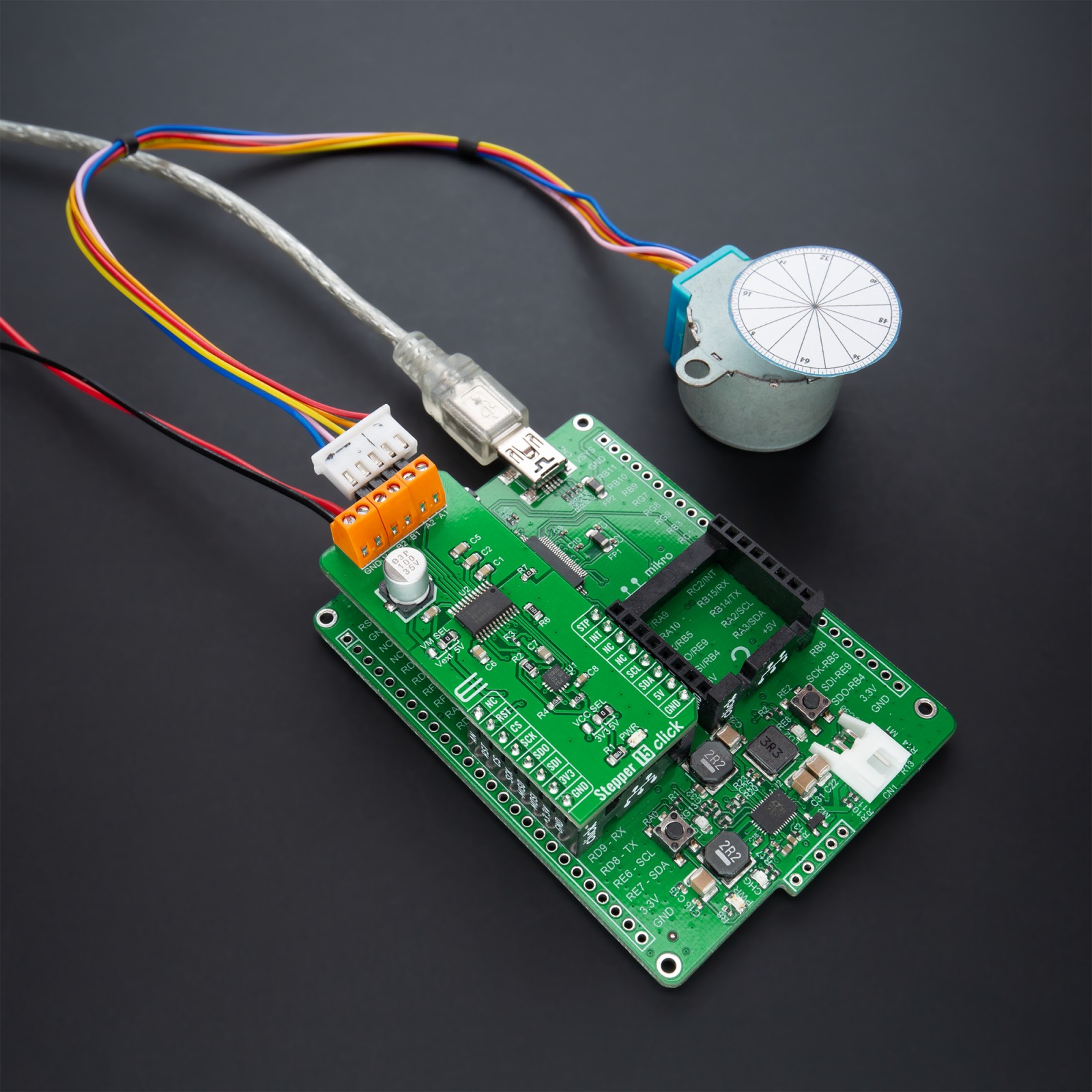 Stepper 15 Click | Mikroe