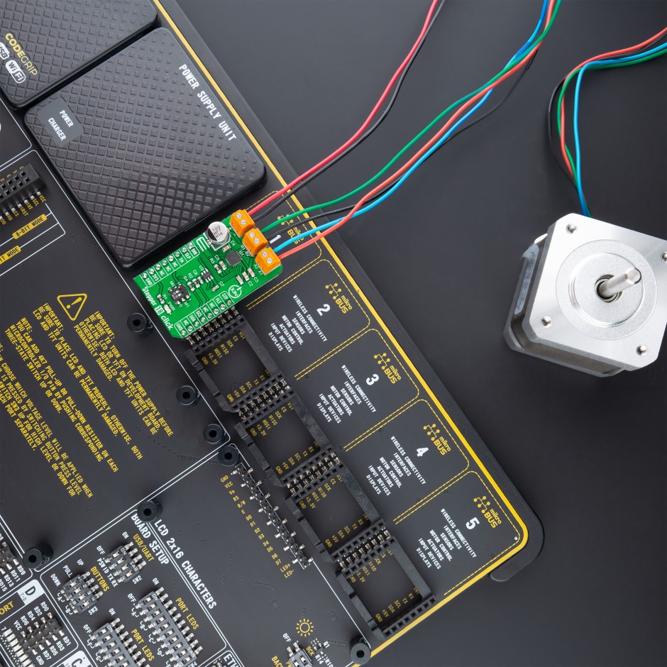 Stepper 18 click | Mikroe