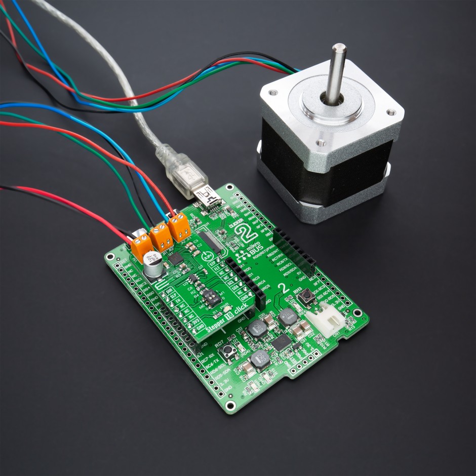 Stepper 18 click | Mikroe