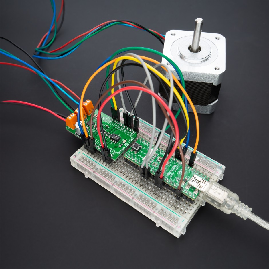 Stepper 18 click | Mikroe