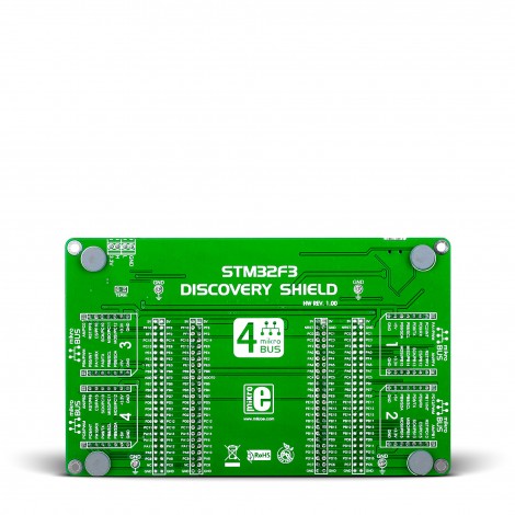 STM32F3 Discovery Shield - MikroElektronika