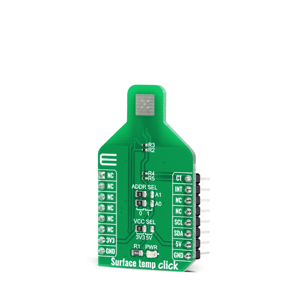 Surface Temp Click with ADT7420 Temperature Sensor