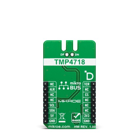 Temp Alarm Click with PTMP4718 Temperature Sensor