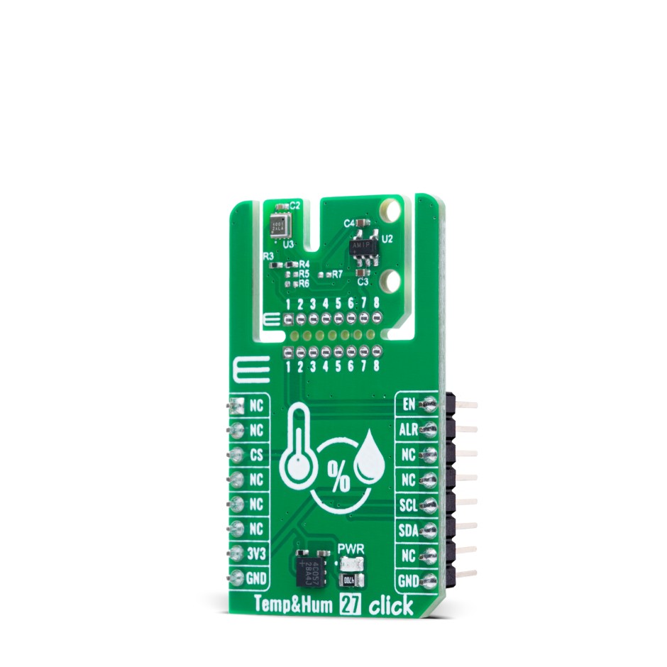 Temp&Hum 27 Click - For Temp&Hum Sensing | MIKROE-6689
