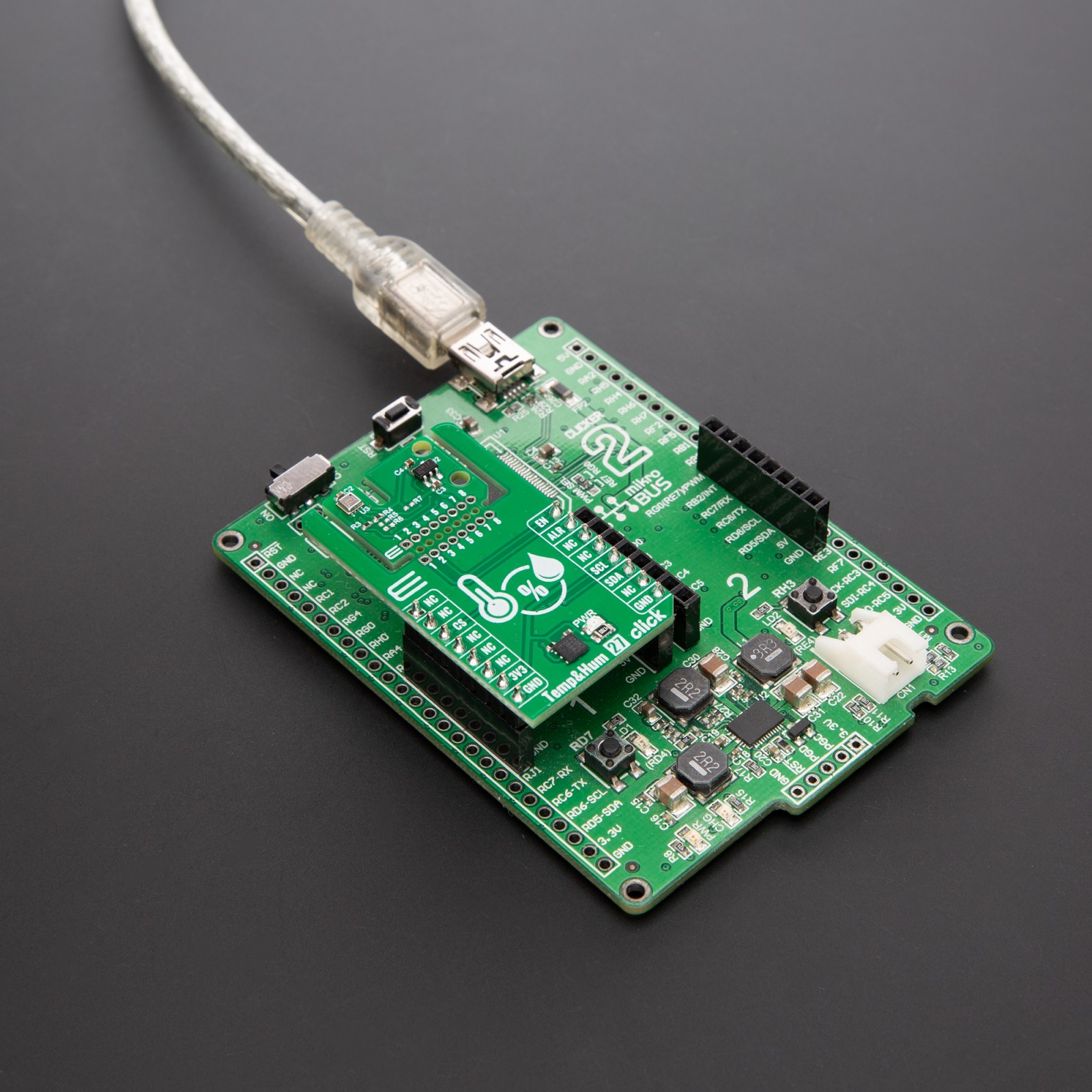 Temp&Hum 27 Click - For Temp&Hum Sensing | MIKROE-6689