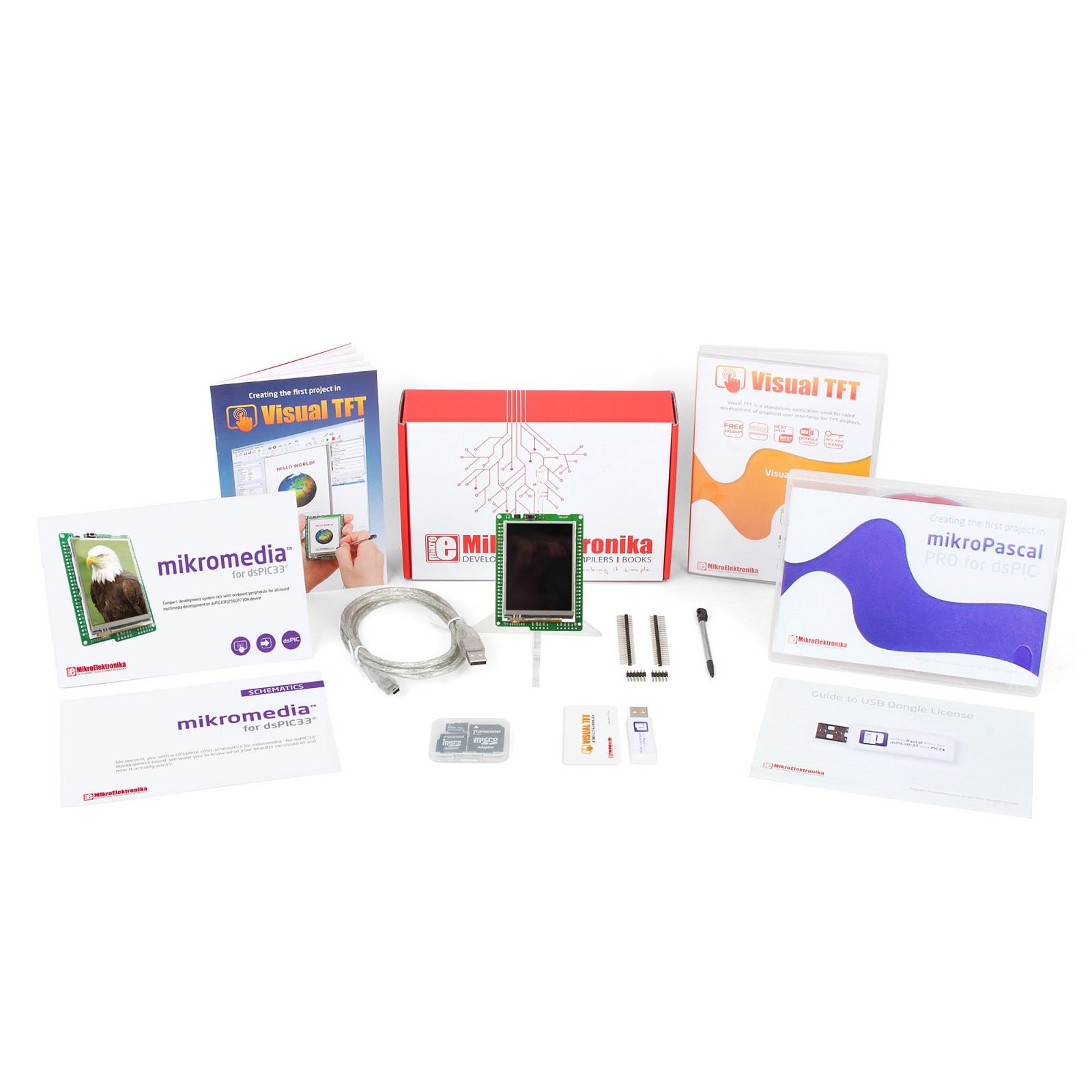 TFT Developer kit - dsPIC33FJ