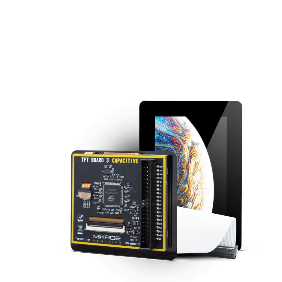 TFT Board 3 Capacitive With Bezel