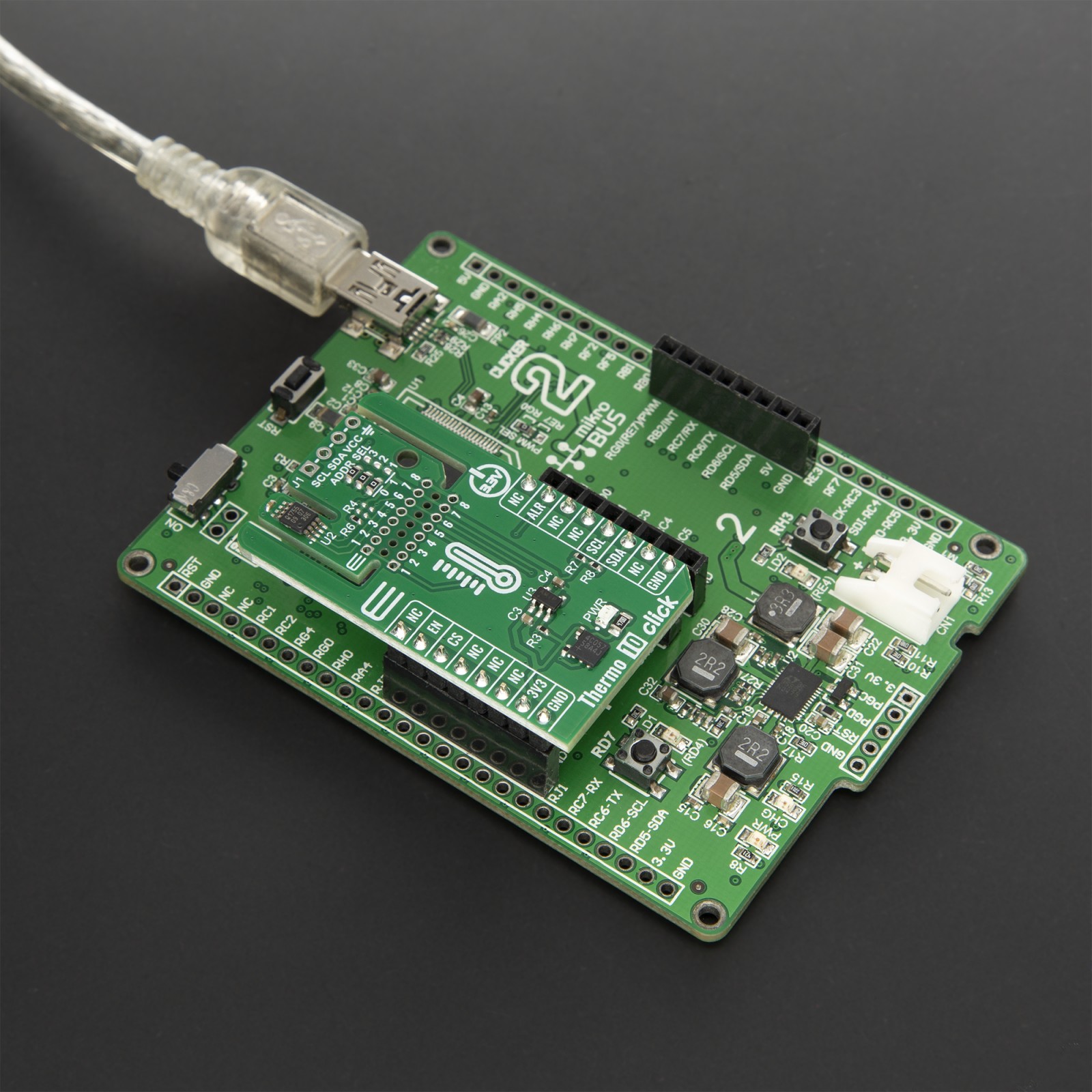 Thermo 10 Click - ±0.5°C Temperature Sensor | MIKROE-6771