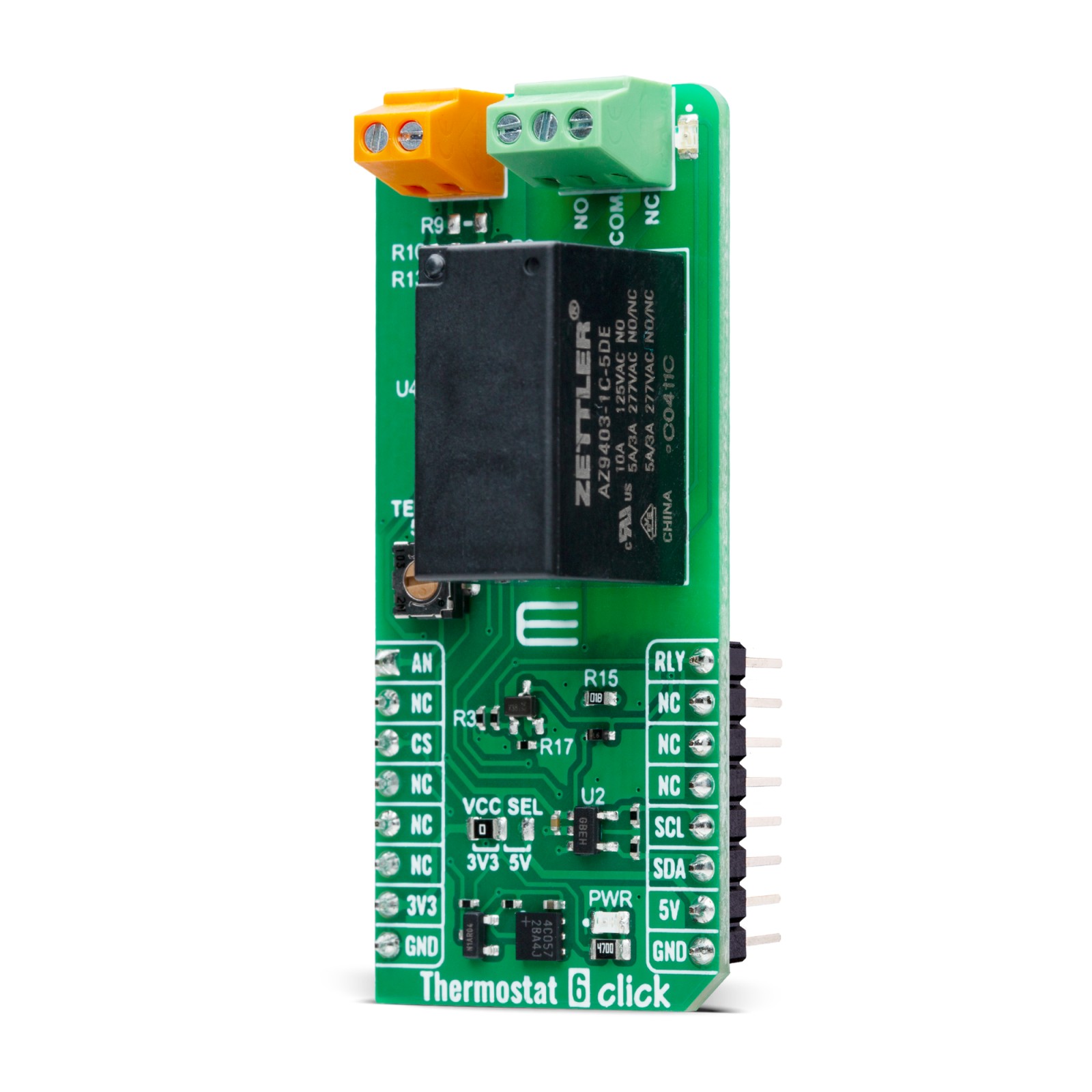 Thermostat 6 Click - For temperature-based load control | MIKROE-6313