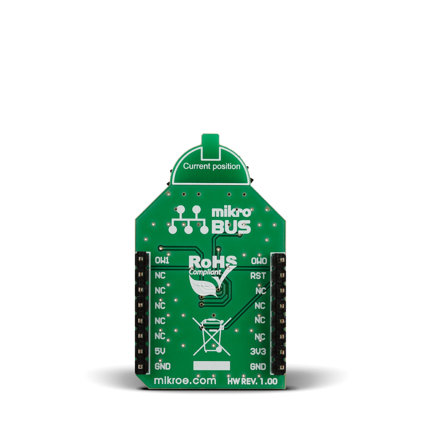 Thumbwheel click – board with 10-position rotary switch