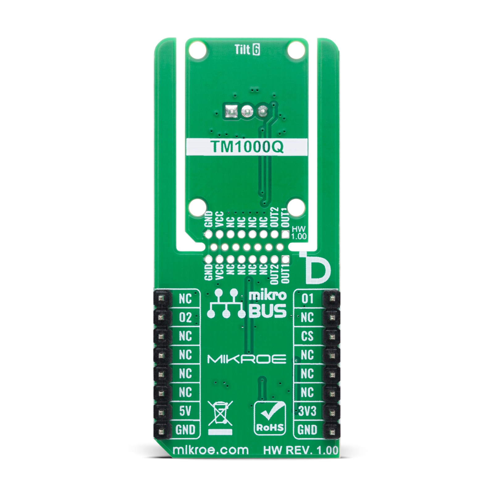 Tilt 6 Click - For 45-degree tilt detection | MIKROE-6568