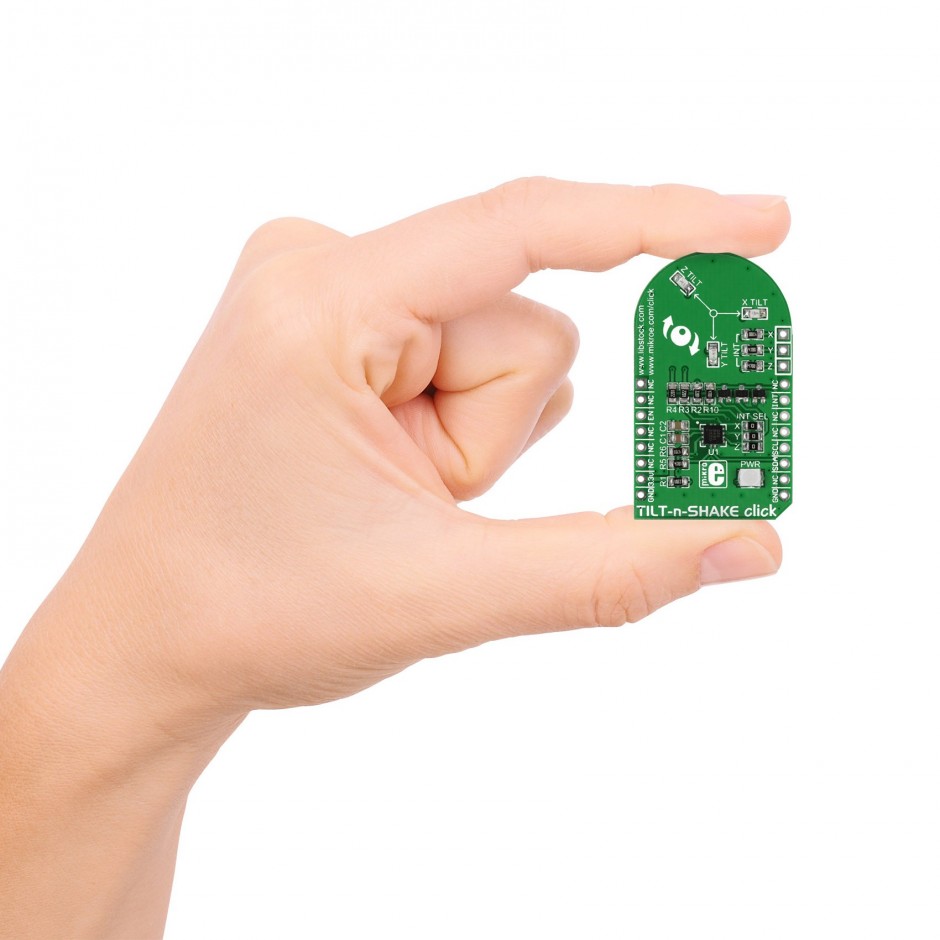 TILT-n-SHAKE Click Board - MikroElektronika