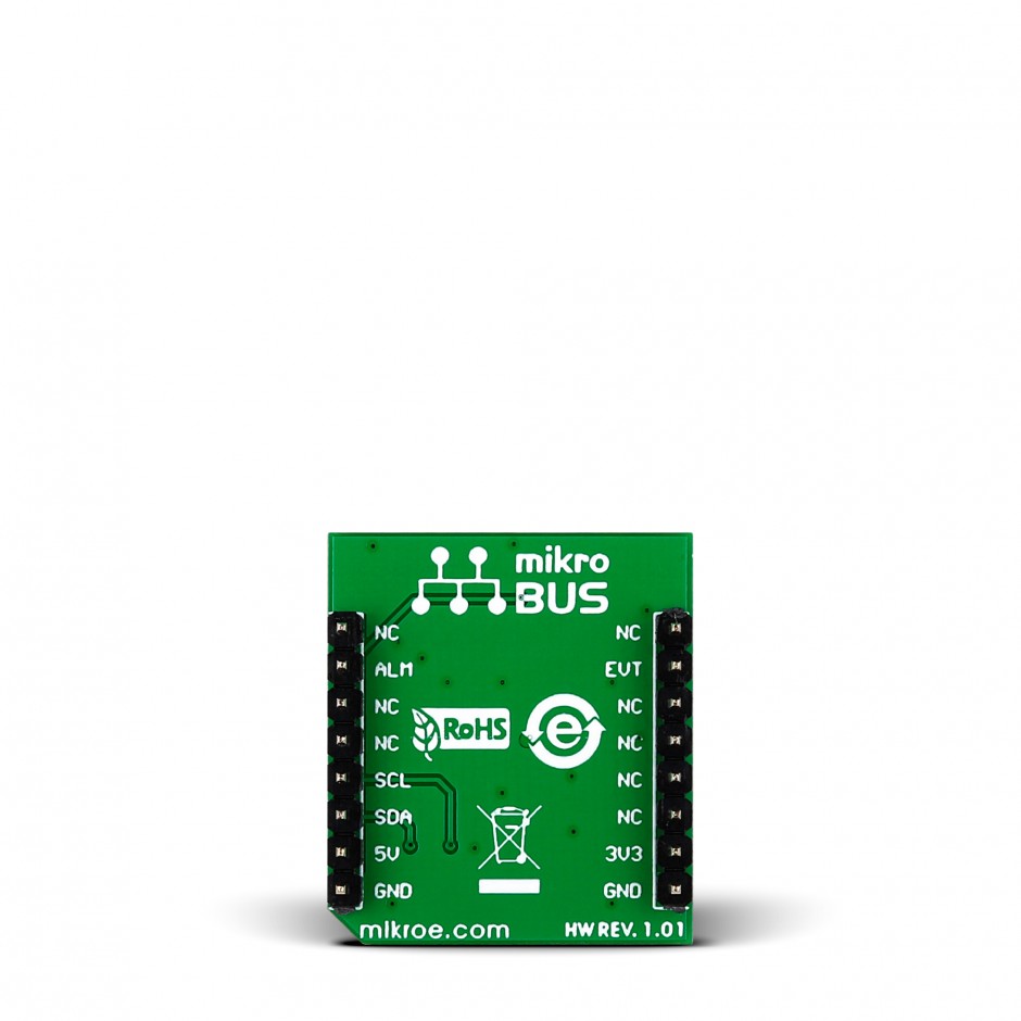 Timer Click Featuring DS1682 Non-Volatile RTC for Timekeeping Needs
